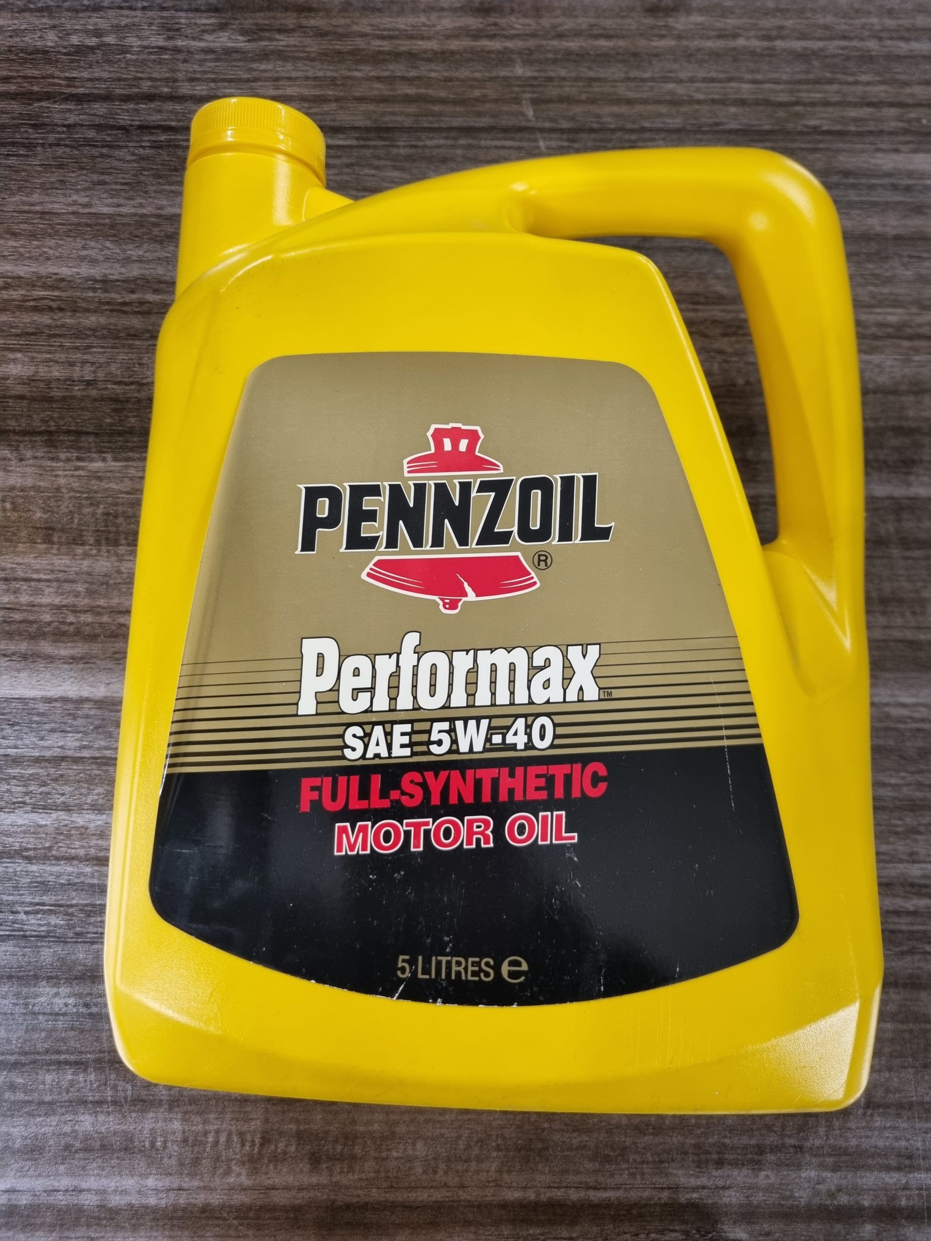 Pennzoil Performax SAE 5W-40 full syntetisk motor olje 5L – Sandefjord ...